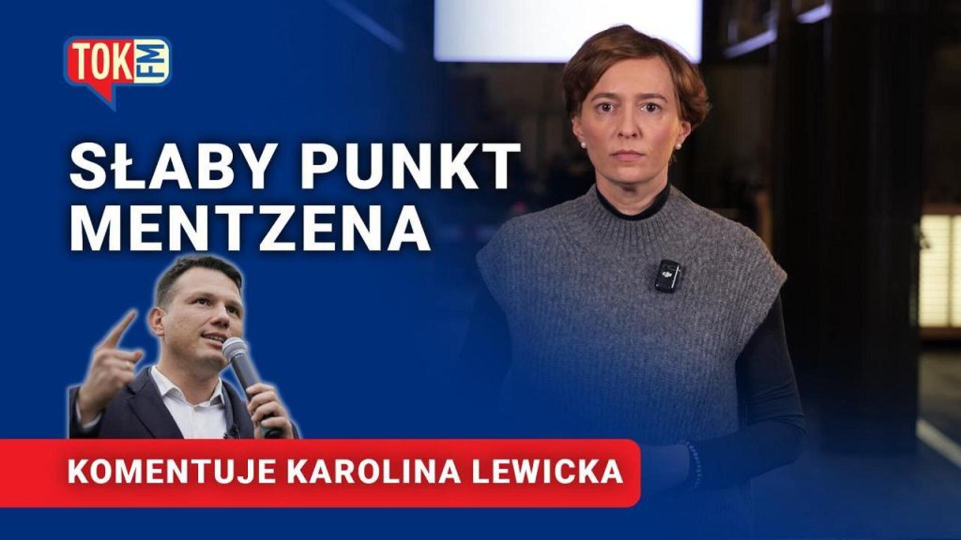 Lewicka "prześwietliła" kampanię Mentzena. "Spotkania nie mają energii ...